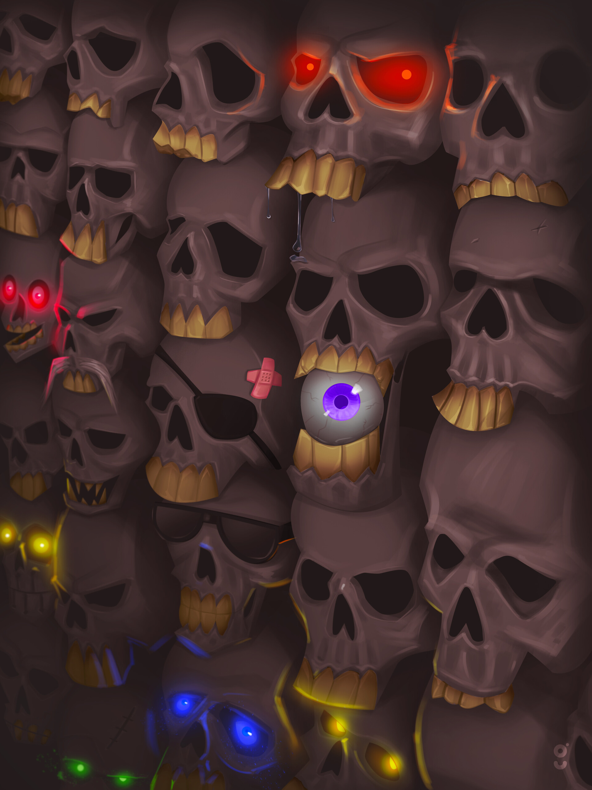 ArtStation - SKULLS