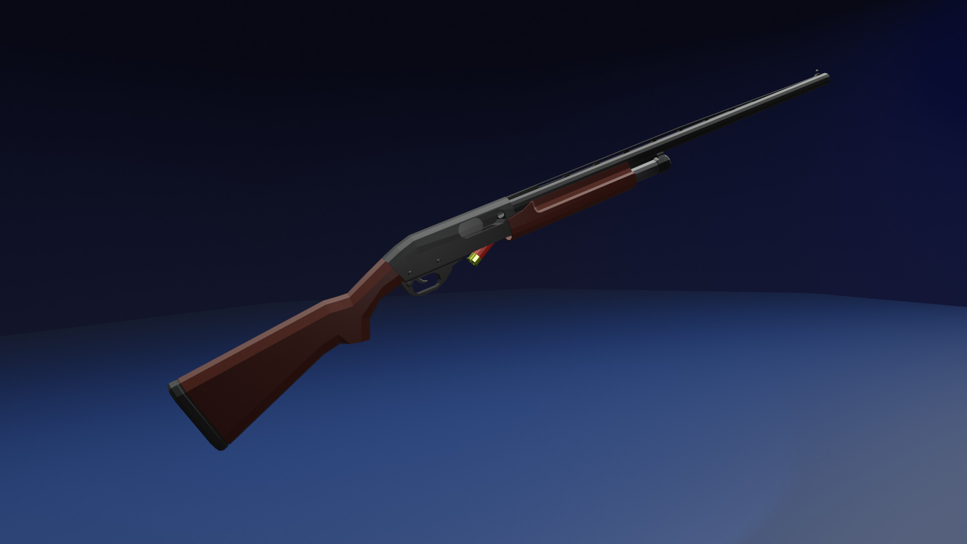 ArtStation - Low Poly - Remington 870 Wingmaster