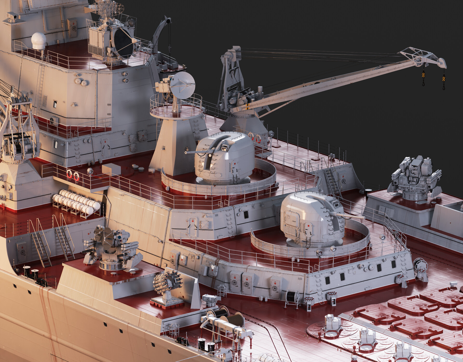 Jamison Cunningham - Marshal Zhukov Class Modern Battleship - Studio ...
