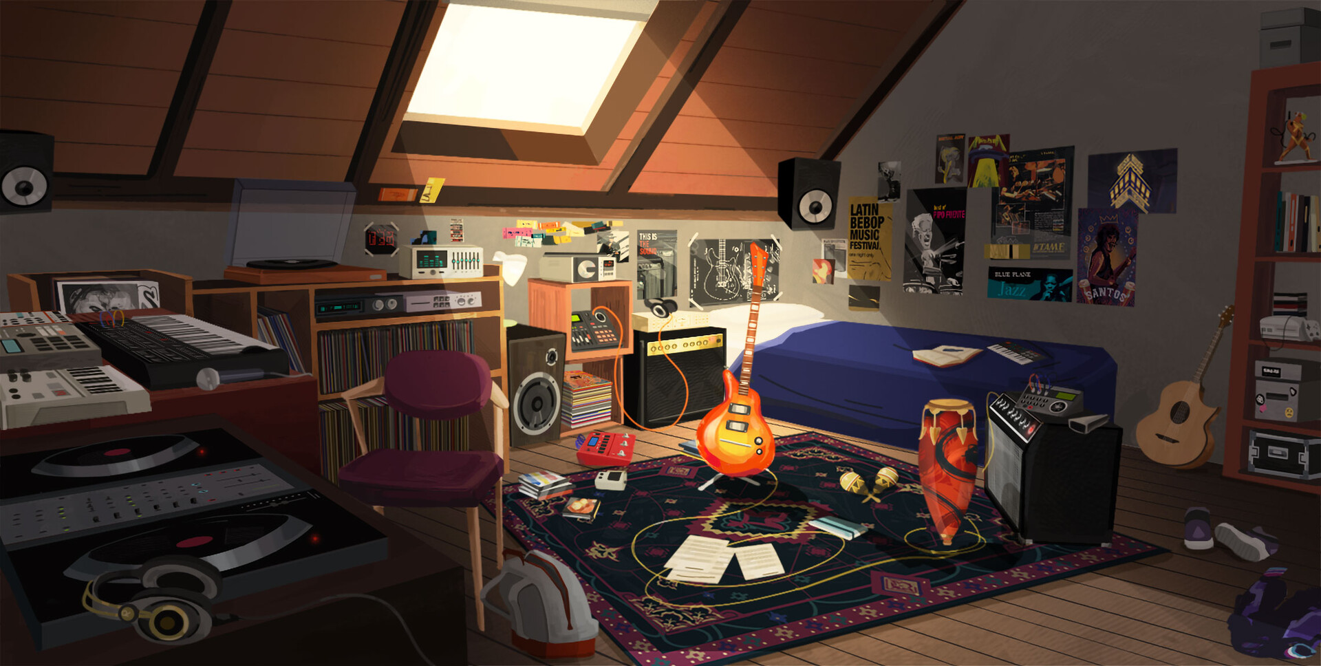 ArtStation - Music Room