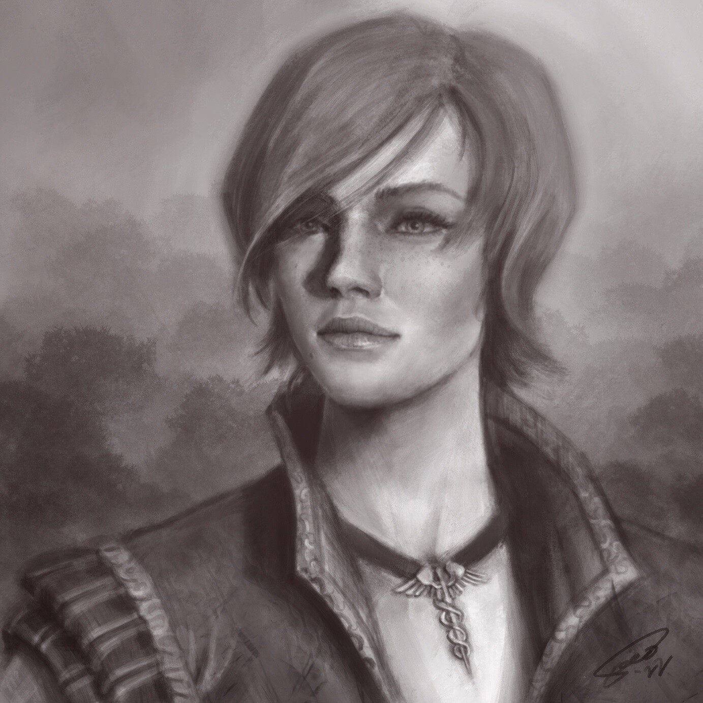 ArtStation - Shani from the Witcher 3 (Hearts of Stone)