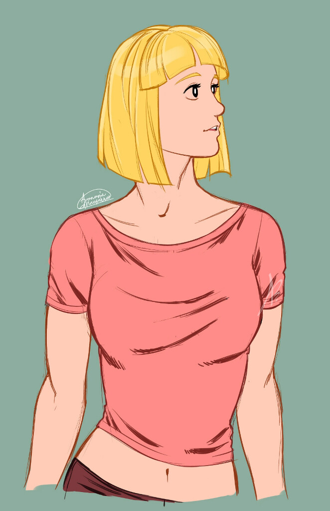 Anastasia Babekou - Life_Anette_Character Sketches