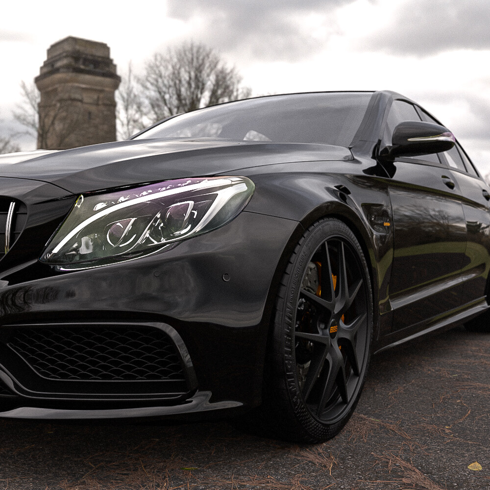 ArtStation - CGI_MERCEDES C63 AMG