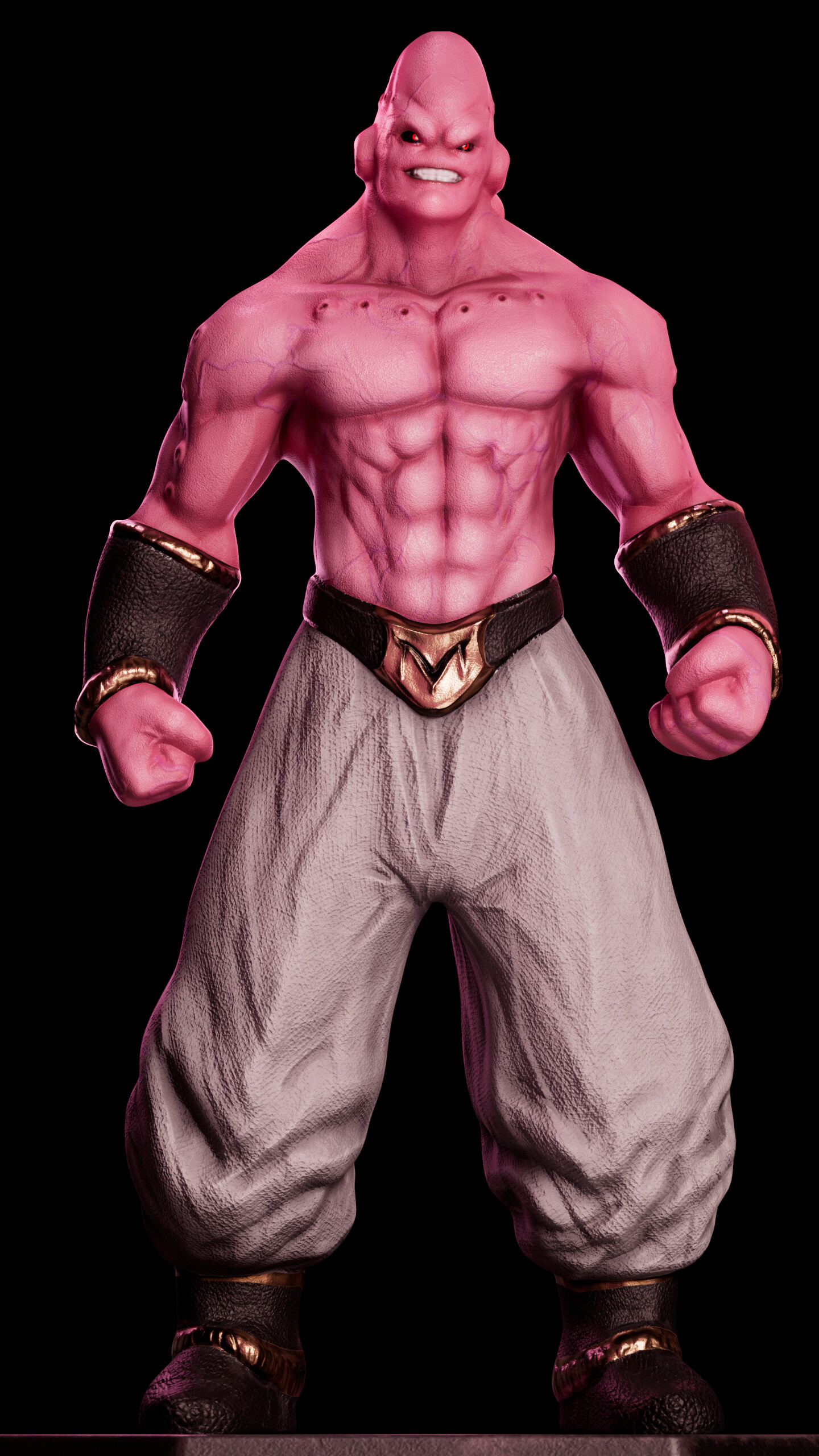 ArtStation - Super Buu - Dragon Ball Z