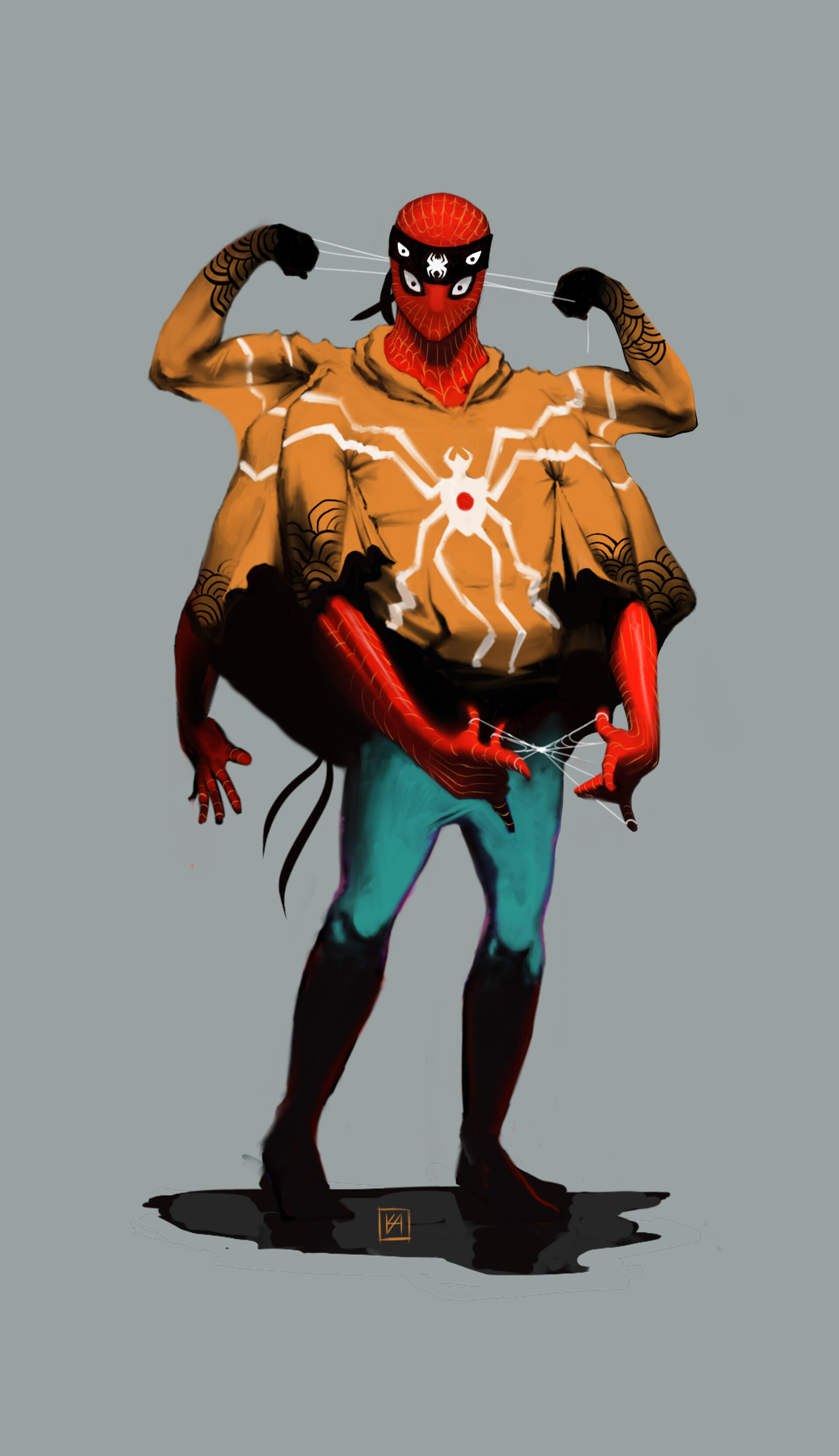 ArtStation - Spiderman Sun