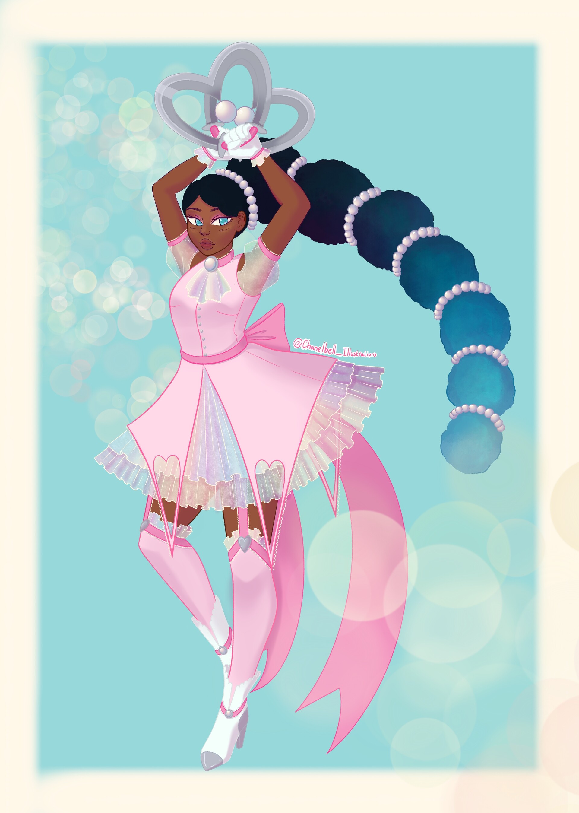 ArtStation - Magical girl transformation