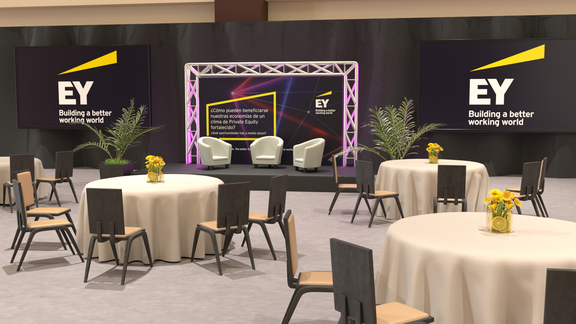 ArtStation - Convention Pannel Render