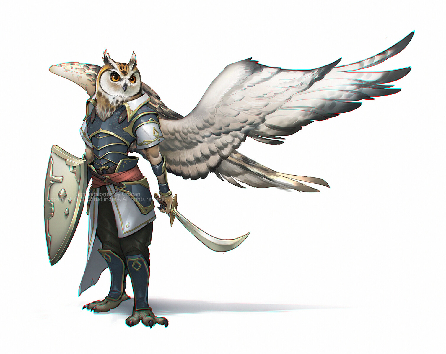 rudiindra4 - D&D - Owlin Cleric