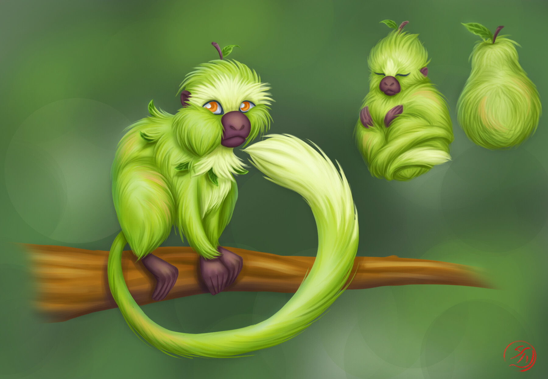 ArtStation - Pear monkey