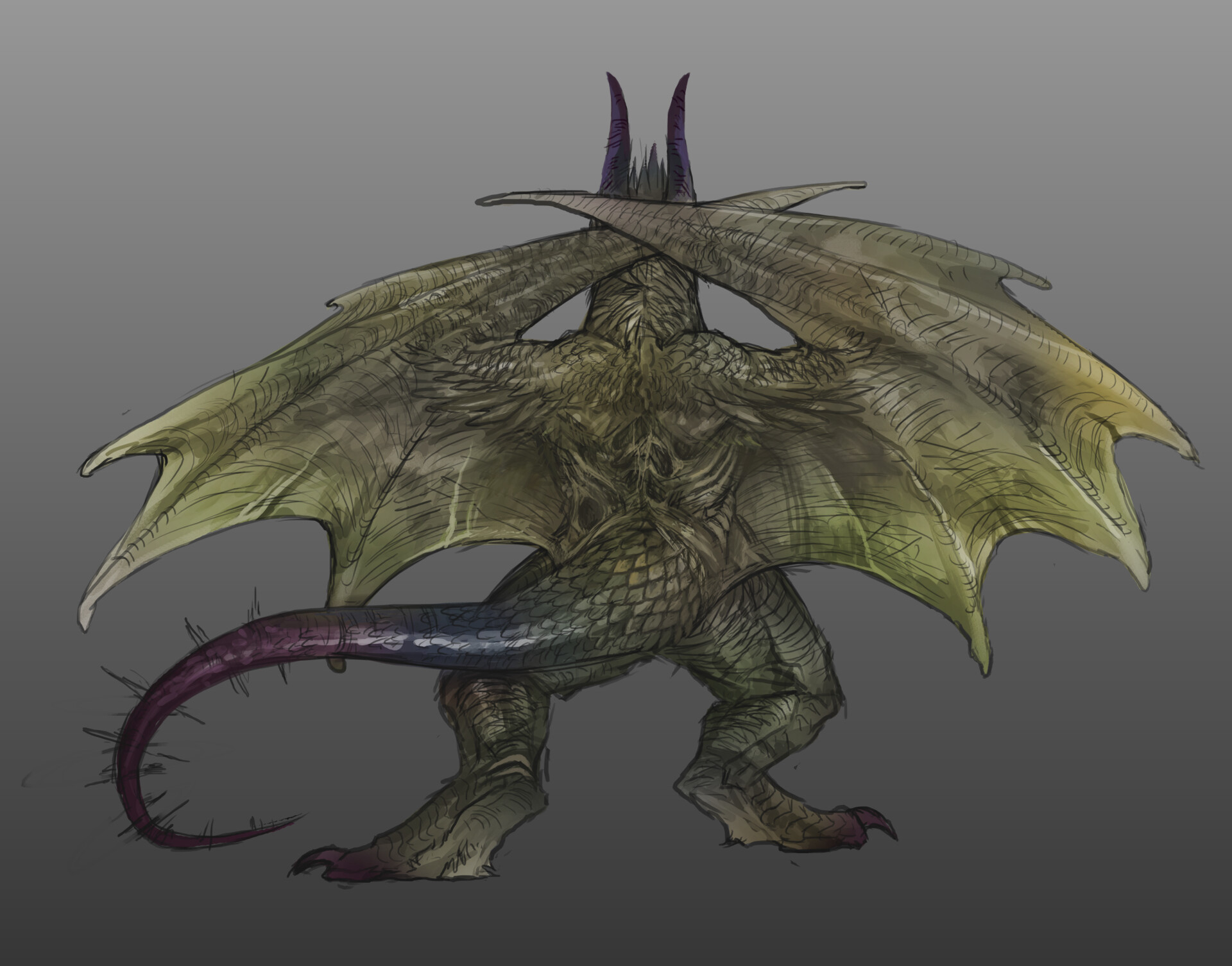 ArtStation - Creature Design: Gargoyle