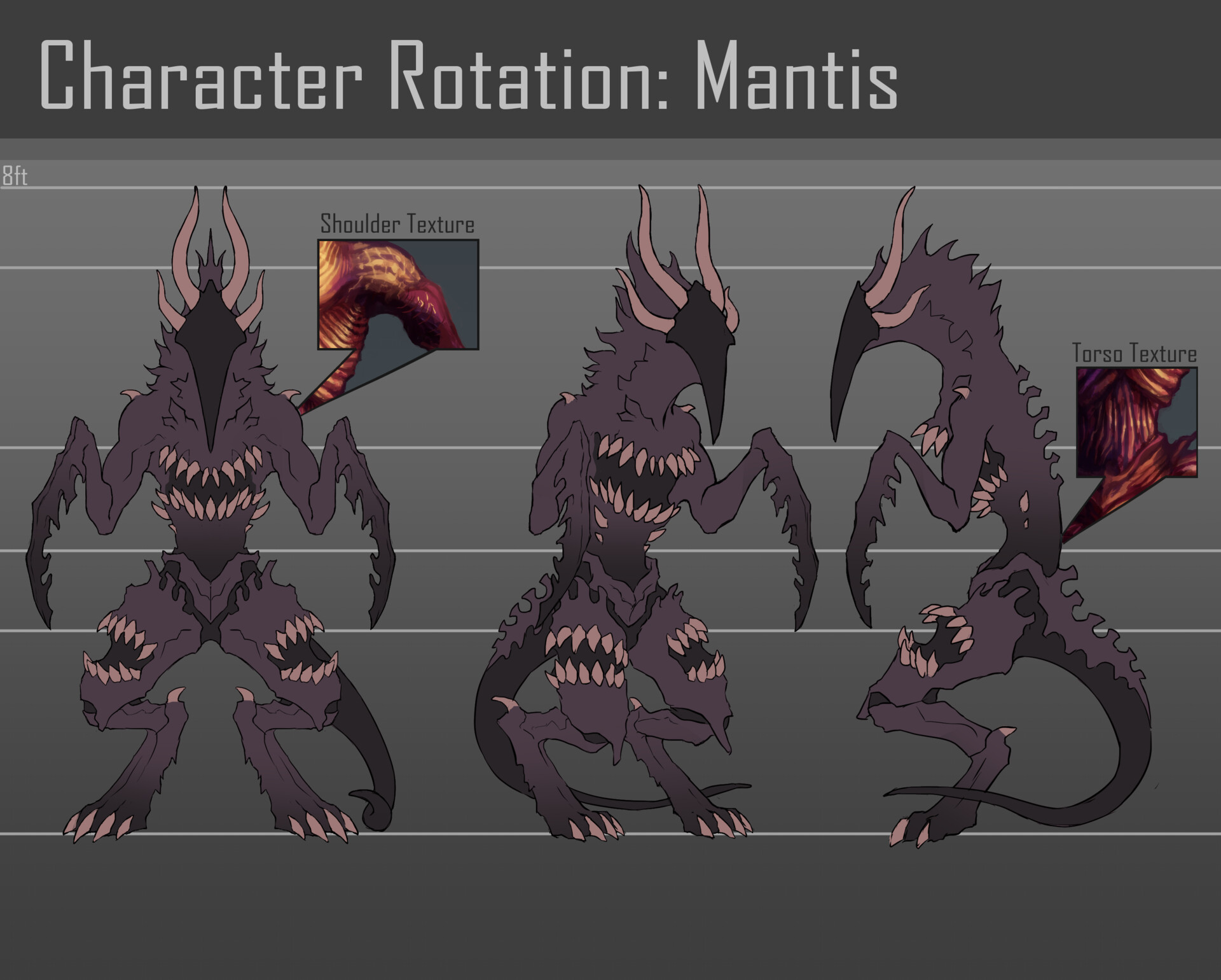 ArtStation - Character Rotation: Mantis
