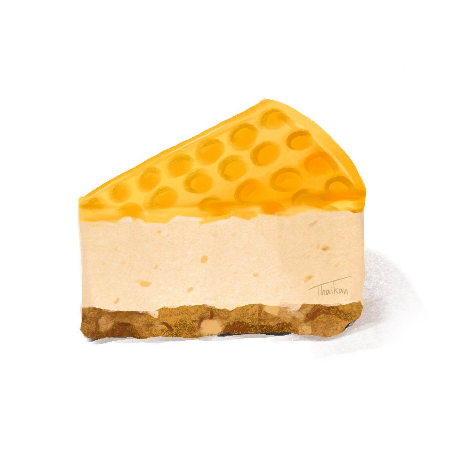 ArtStation - Honey Cheesecake