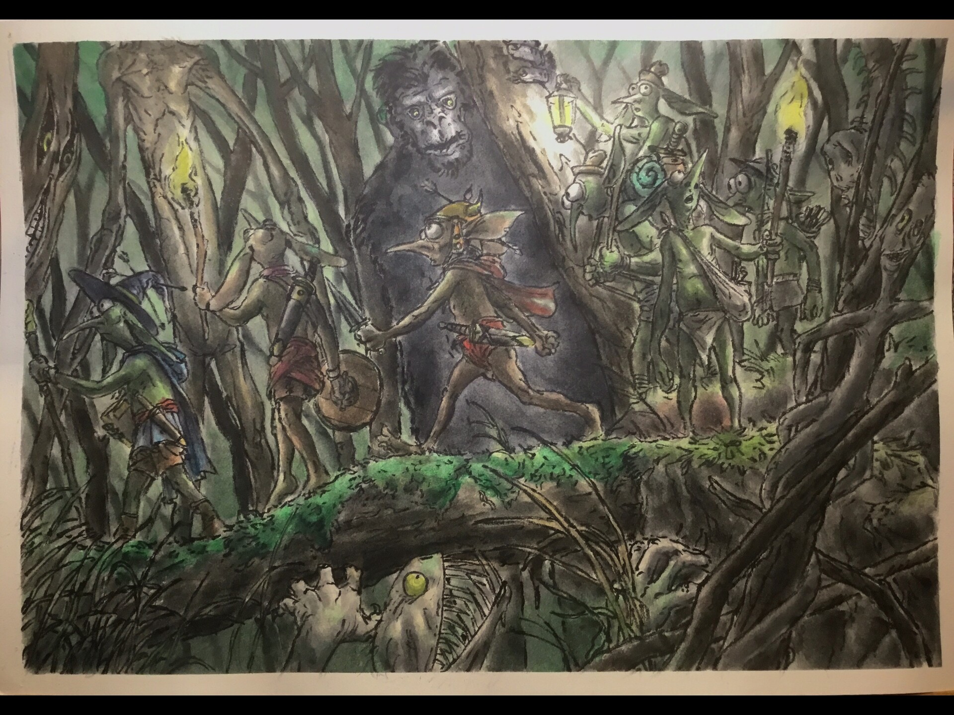 ArtStation - The goblins marched