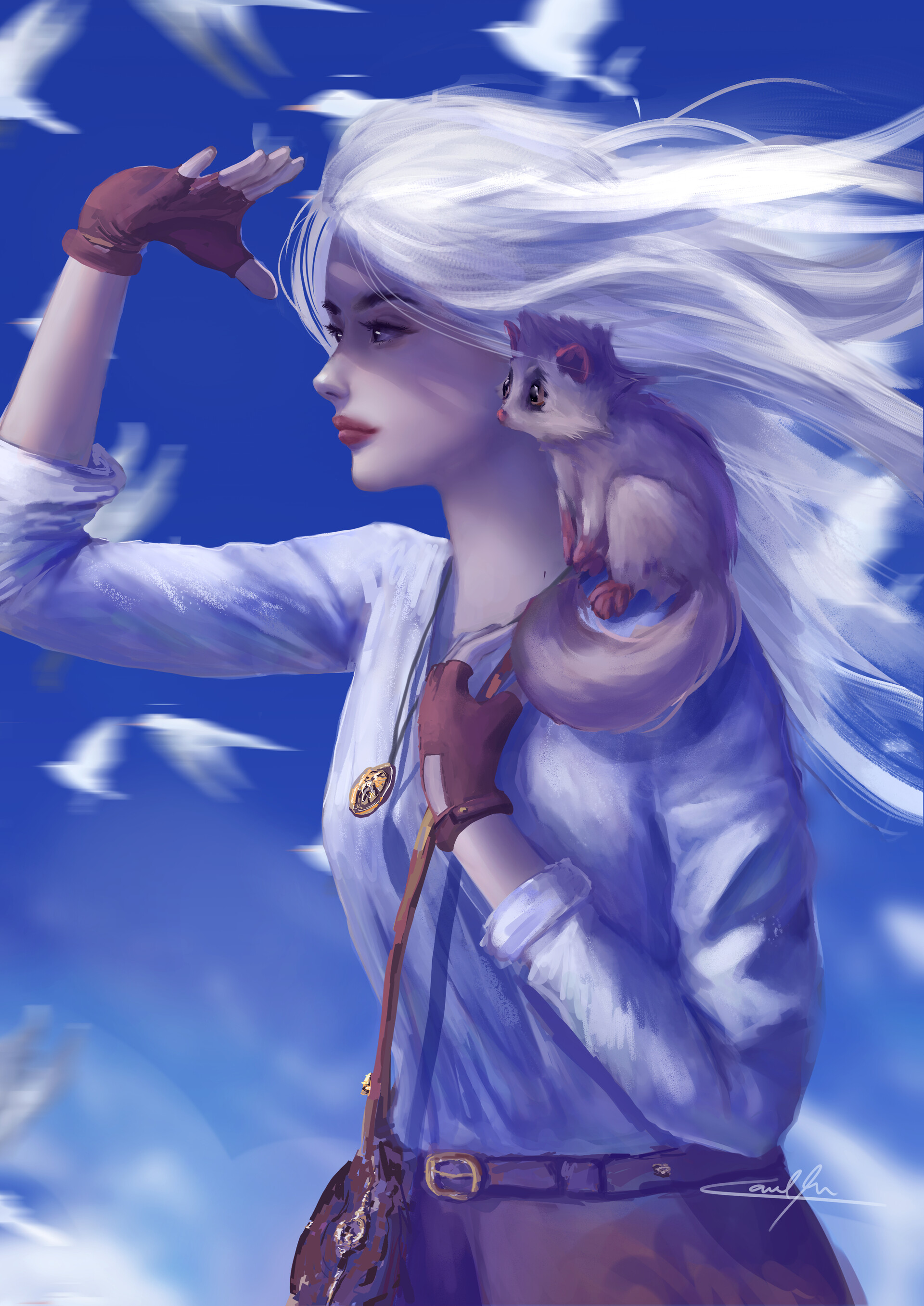 ArtStation - Lillie and Bimo