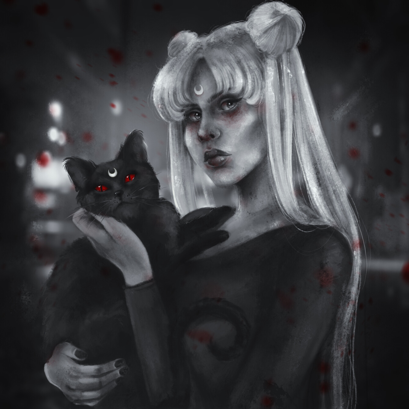 ArtStation - Sailor Moon Dark