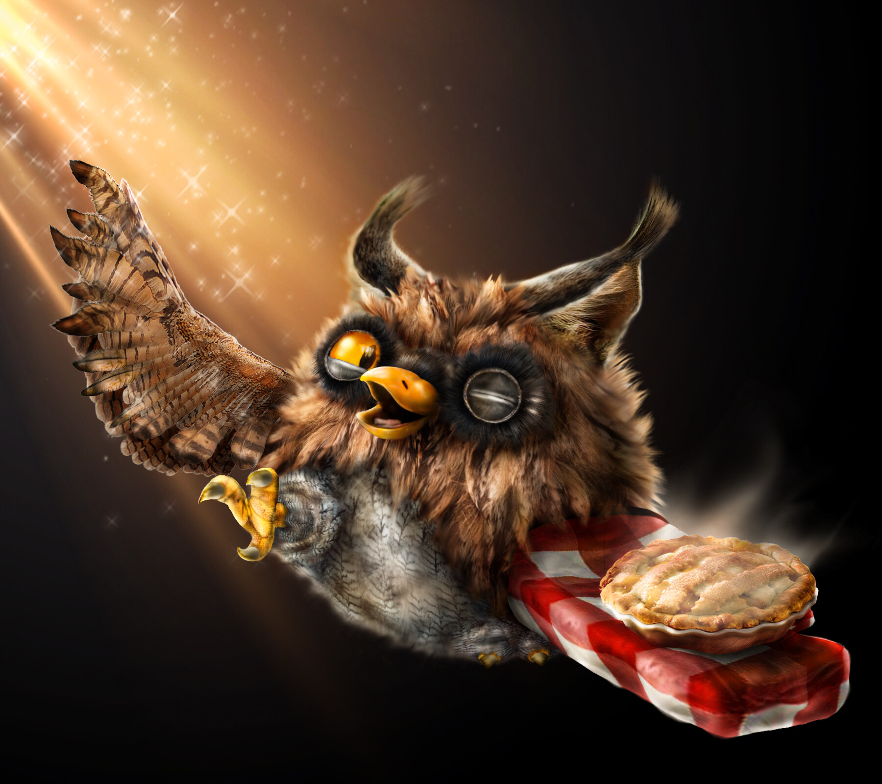 ArtStation - Owl Chef V2