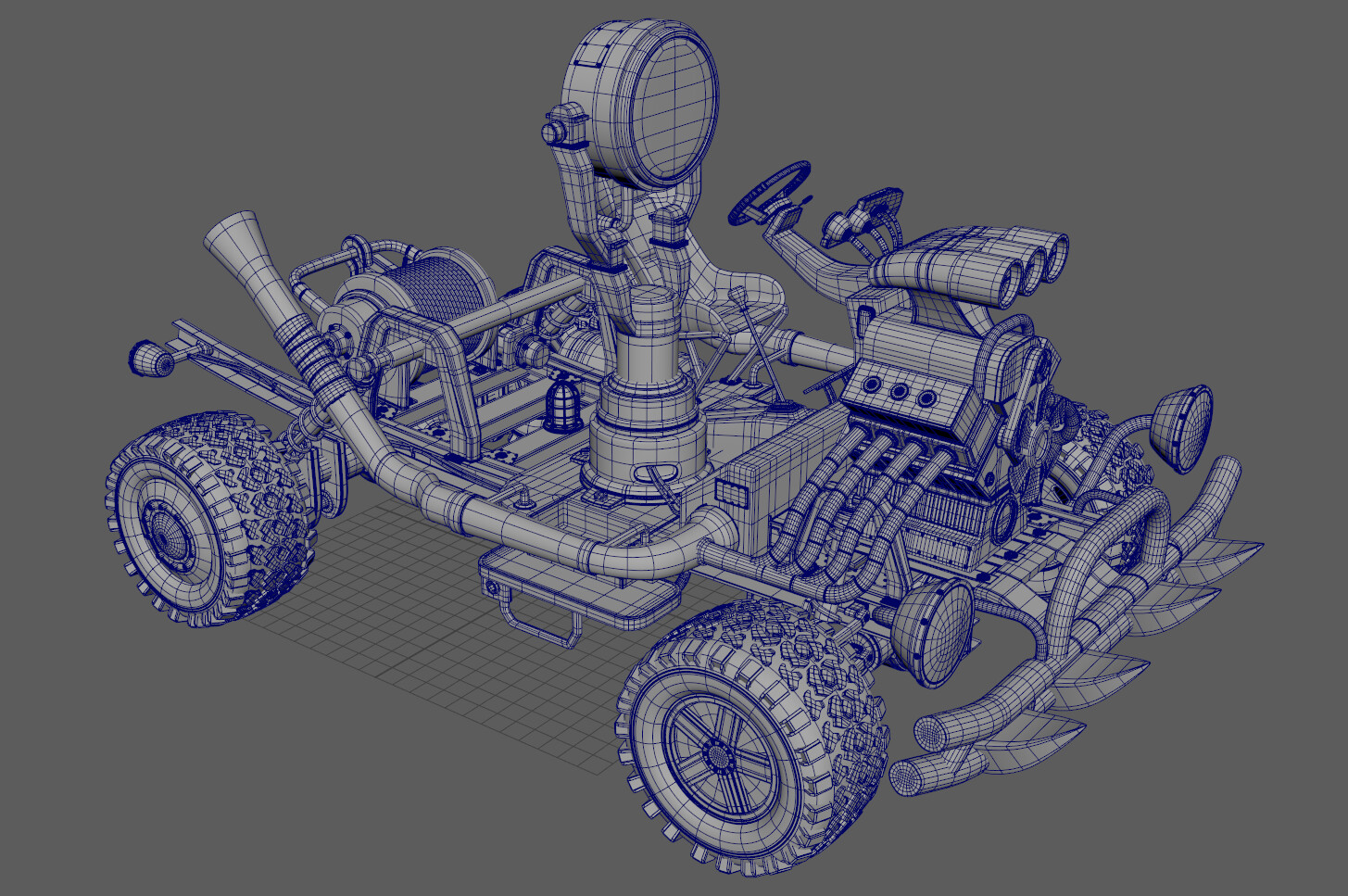 ArtStation - Little Vampire 3D - Vampire Truck