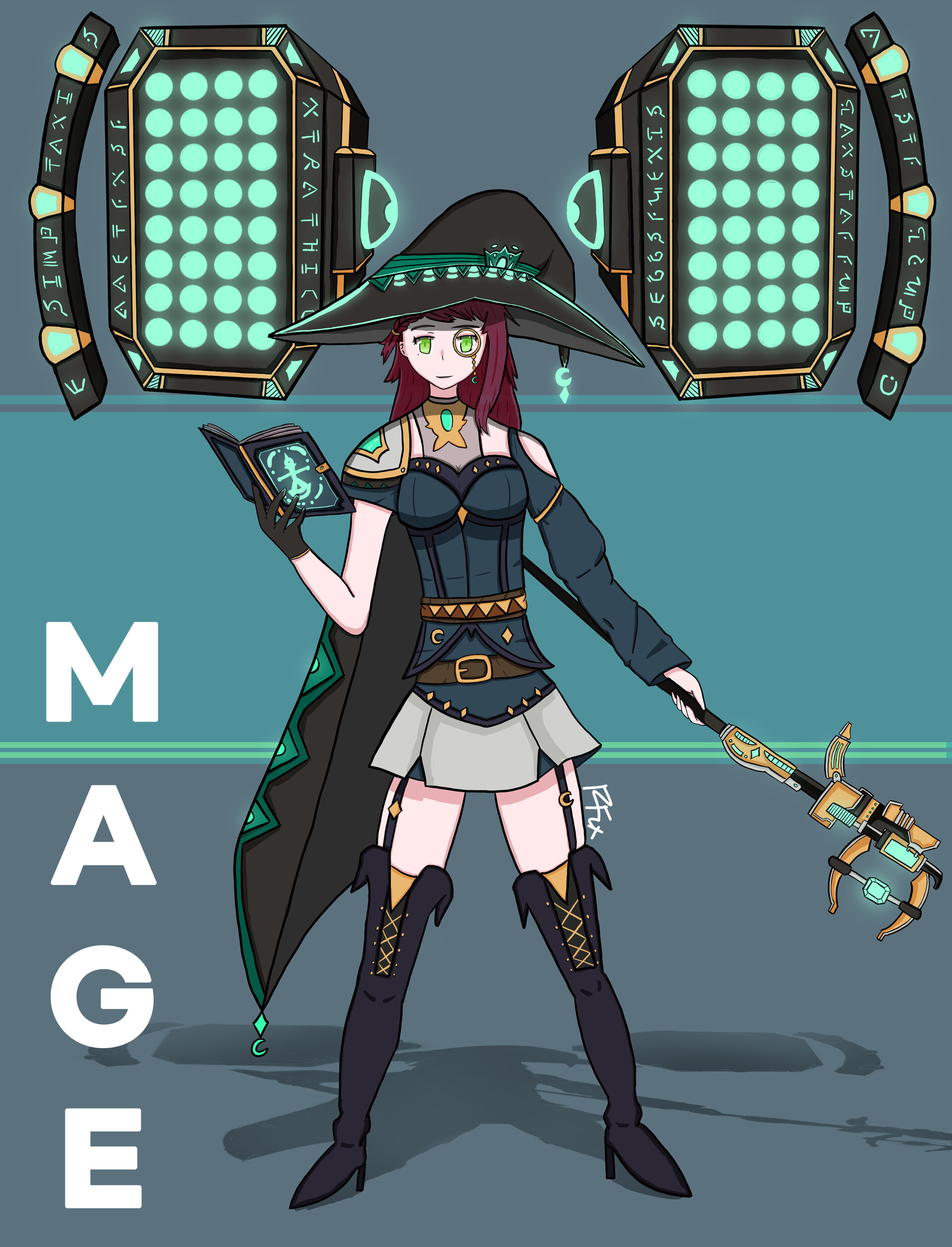 ArtStation - Phase Mage (Character Design)