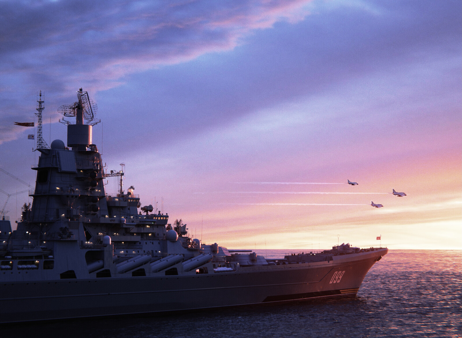 Jamison Cunningham - Marshal Zhukov Class - Modern Battleship