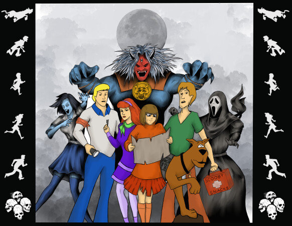ArtStation - Scooby Doo DbD mashup