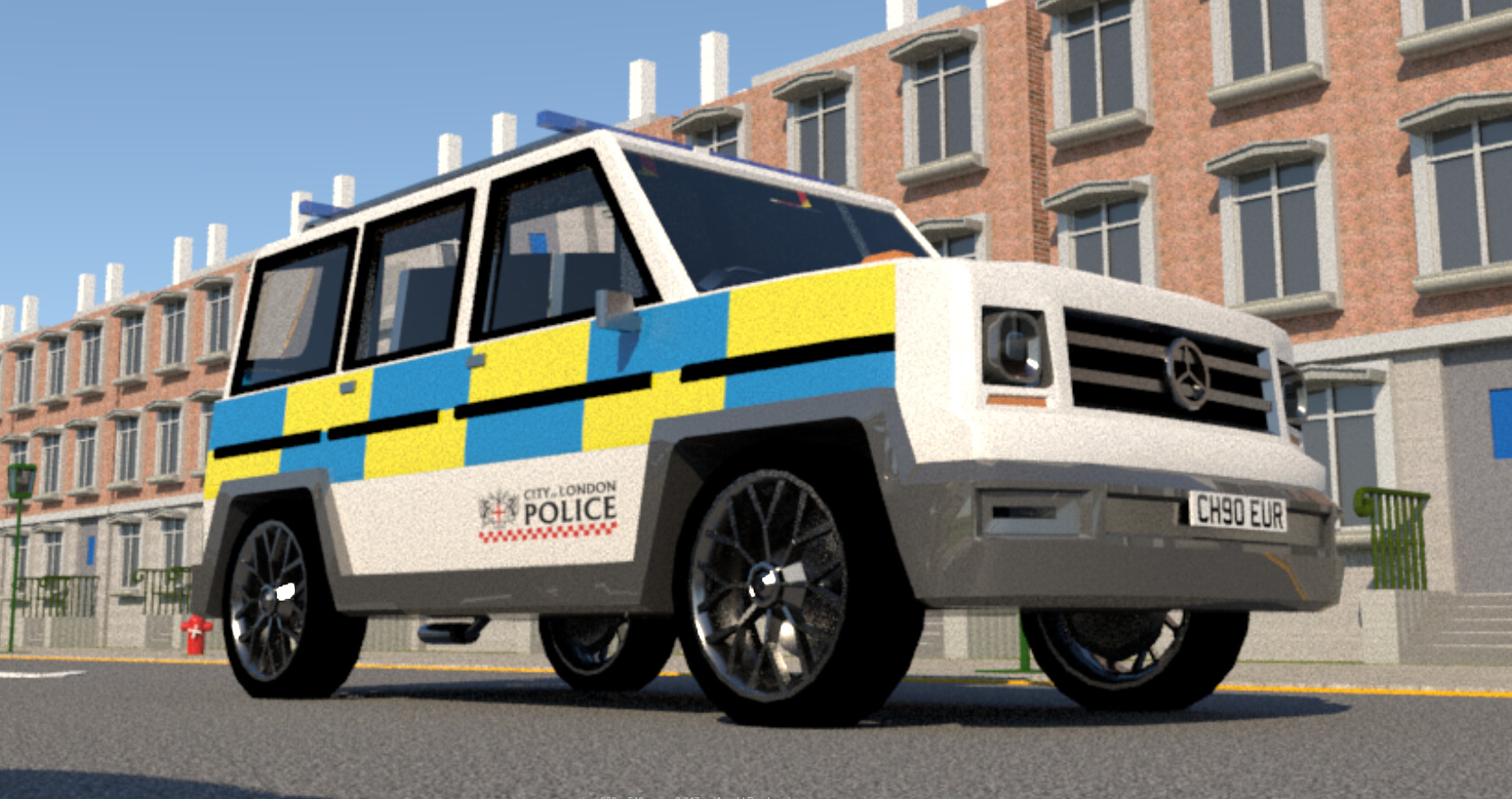 ArtStation - London police car #1