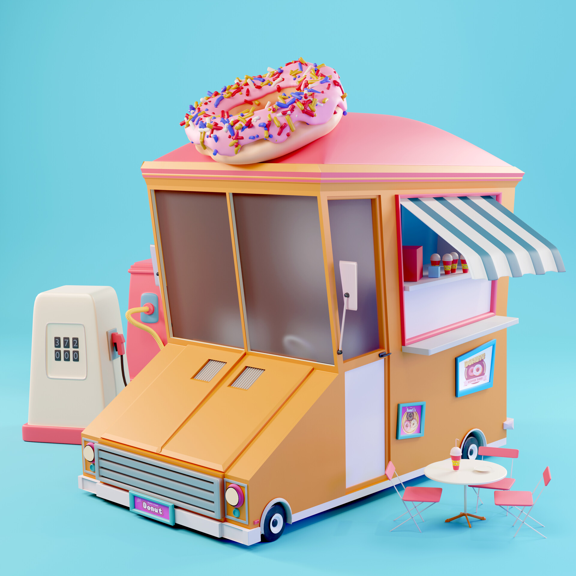 ArtStation - DONUT VAN