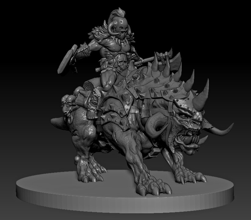 ArtStation - Orc Rider