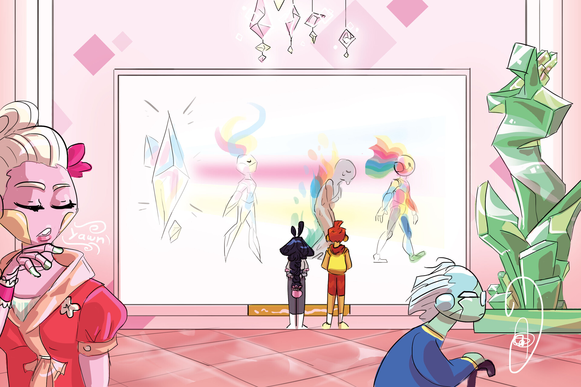 ArtStation - Evolution of Crystaline Dolls