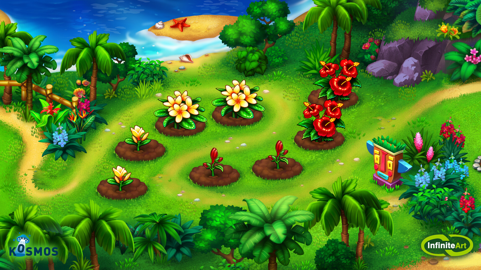 INFINITE ART SOLUTIONS - Level design for mobile game (32 - 53 hr)