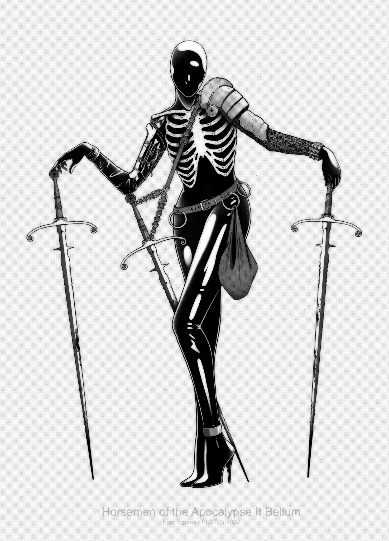 Horsemen of the Apocalypse II Bellum by Egor Egorov : r/ImaginaryWarriors