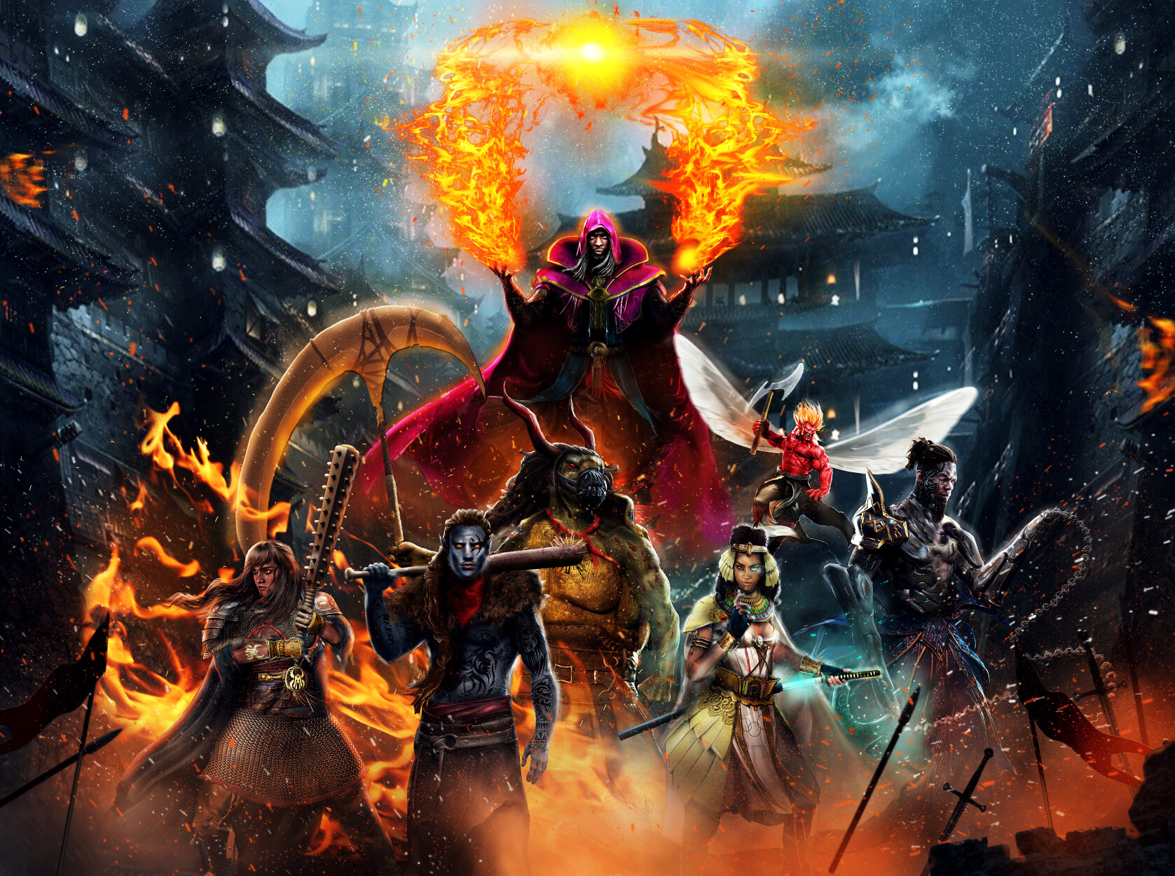 ArtStation - DnD Group Party