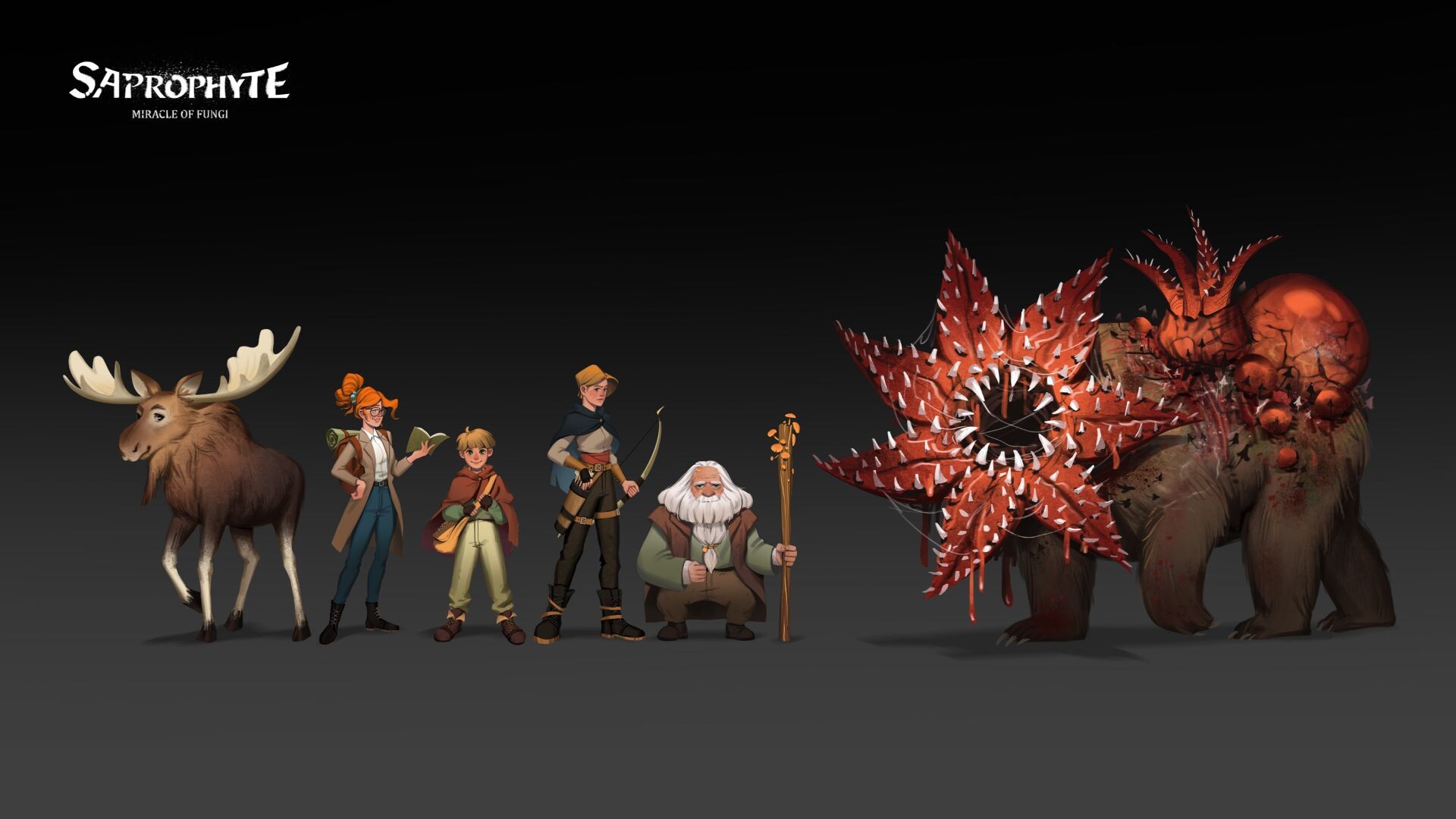 THAIKAN - [Art Thesis] Concept Art for Animation "Saprophyte ...