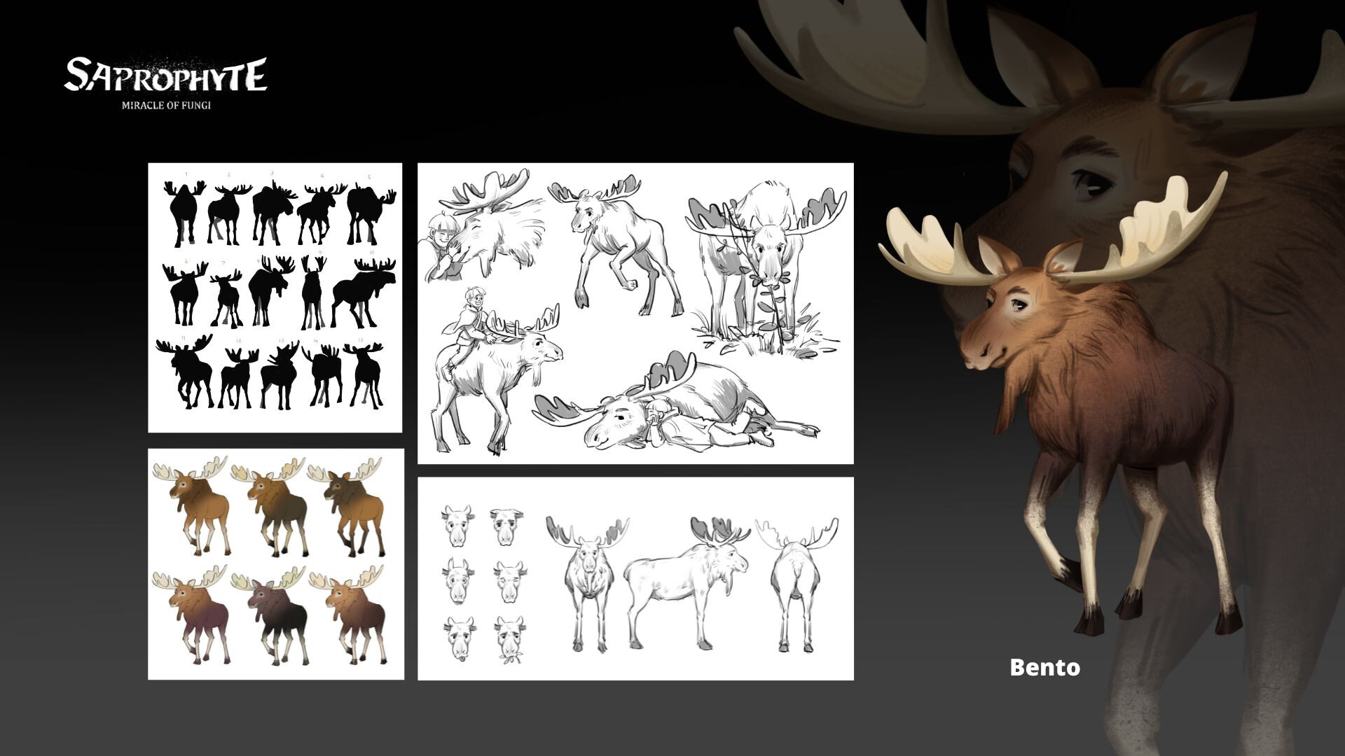 THAIKAN - [Art Thesis] Concept Art for Animation "Saprophyte ...