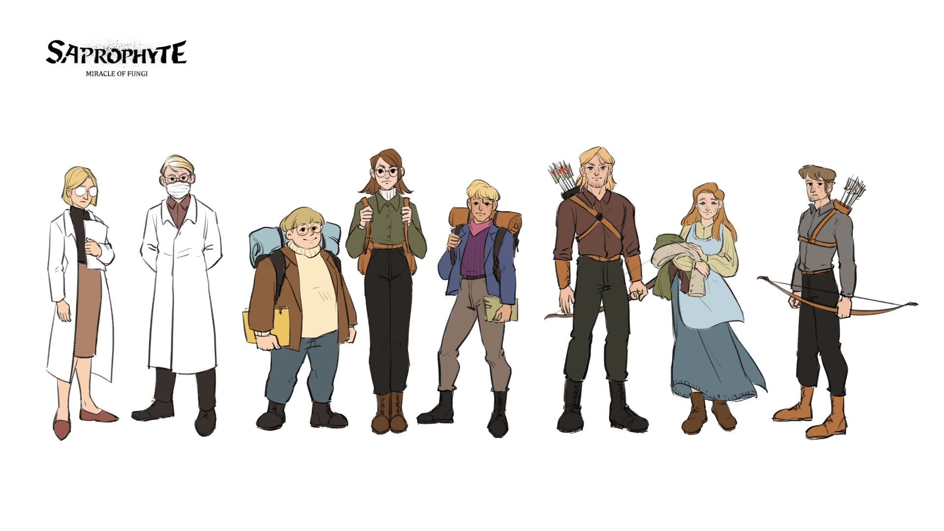 THAIKAN - [Art Thesis] Concept Art for Animation "Saprophyte ...