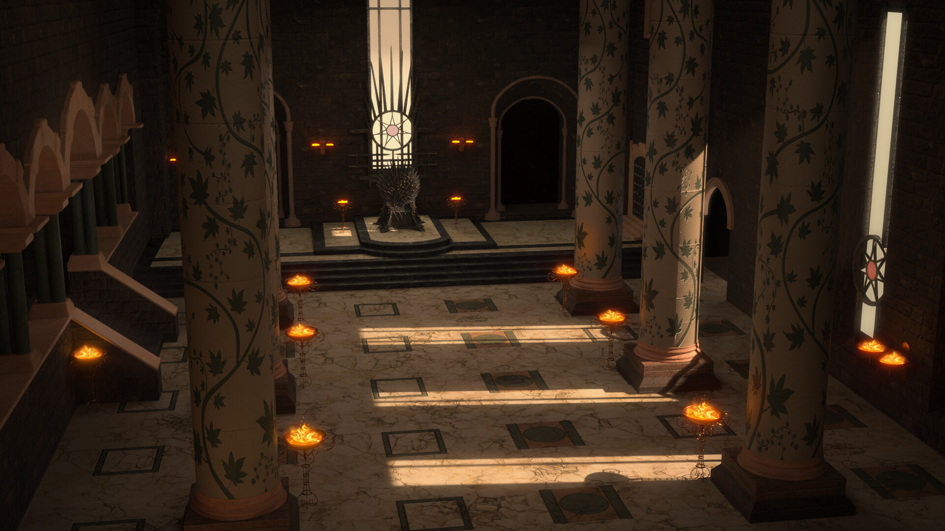 Game Of Thrones Throne Room