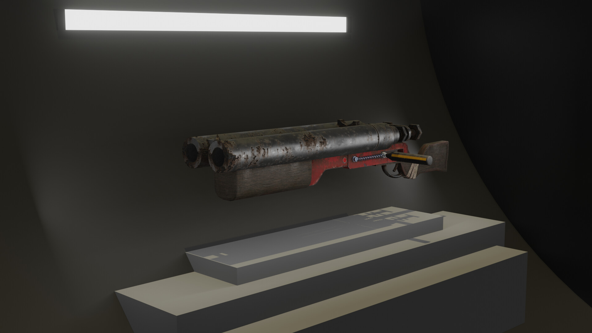 ArtStation - Rust - Double Barrel Shotgun