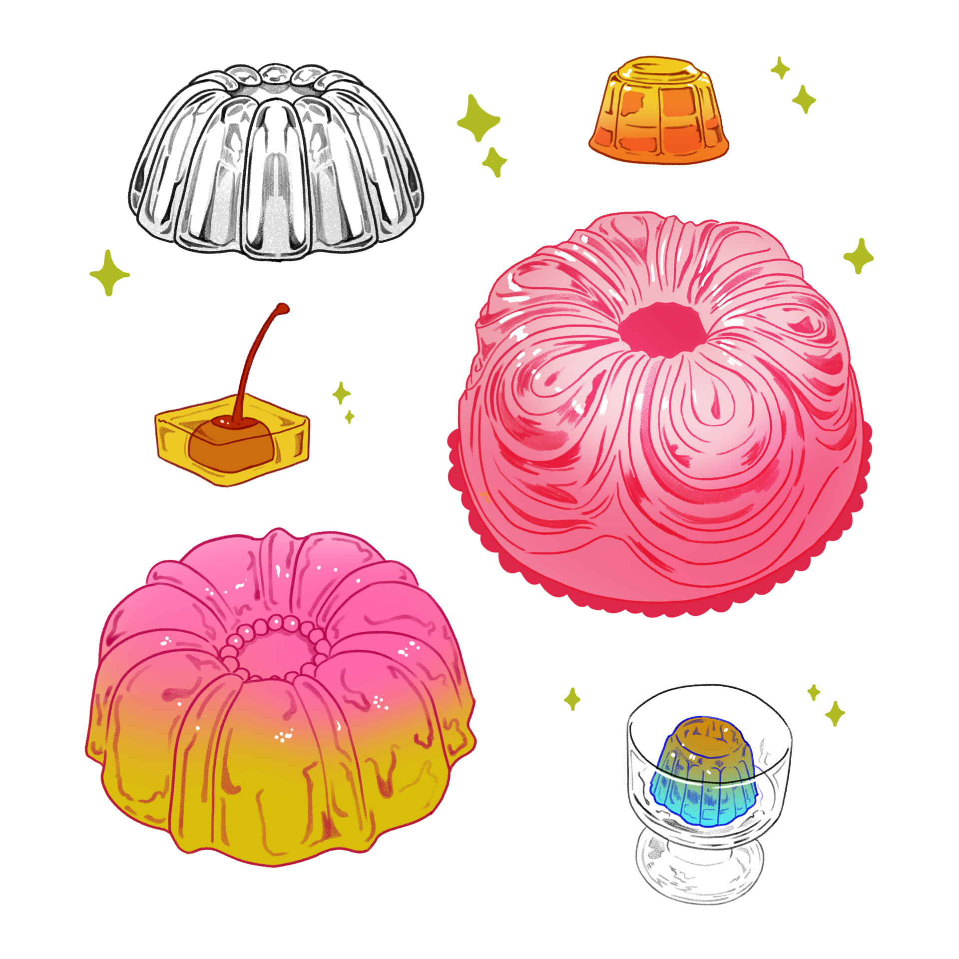 ArtStation - Jello Assortment