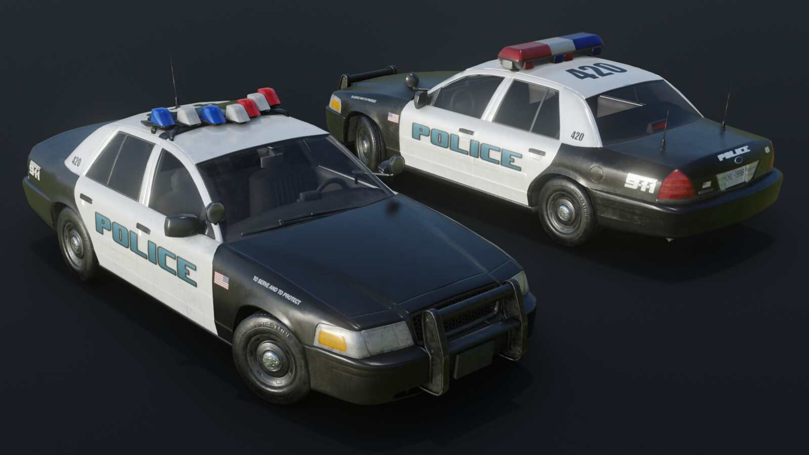 Hao Liu - Ford Crown Victoria Police Interceptor P71