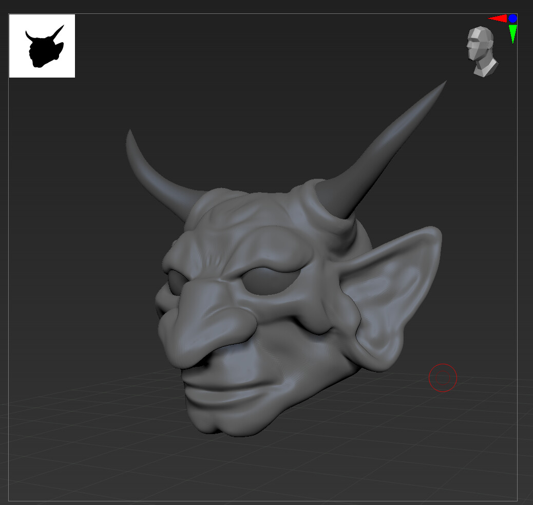 ArtStation - Imp Head