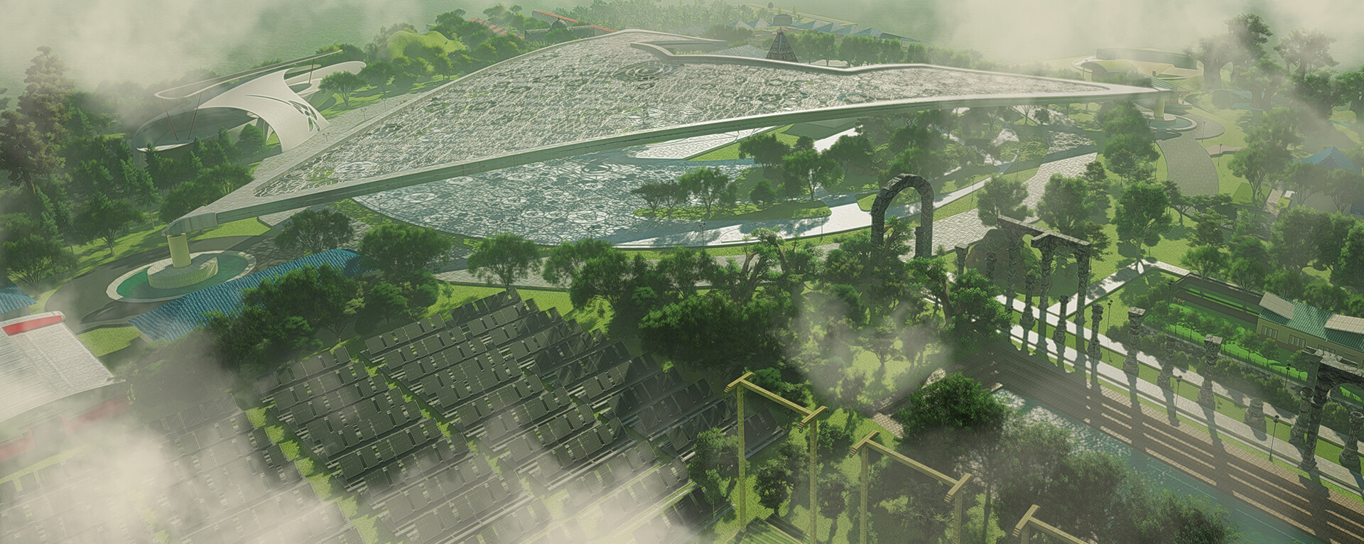 ArtStation - Soham Ashram / Architectural Concept