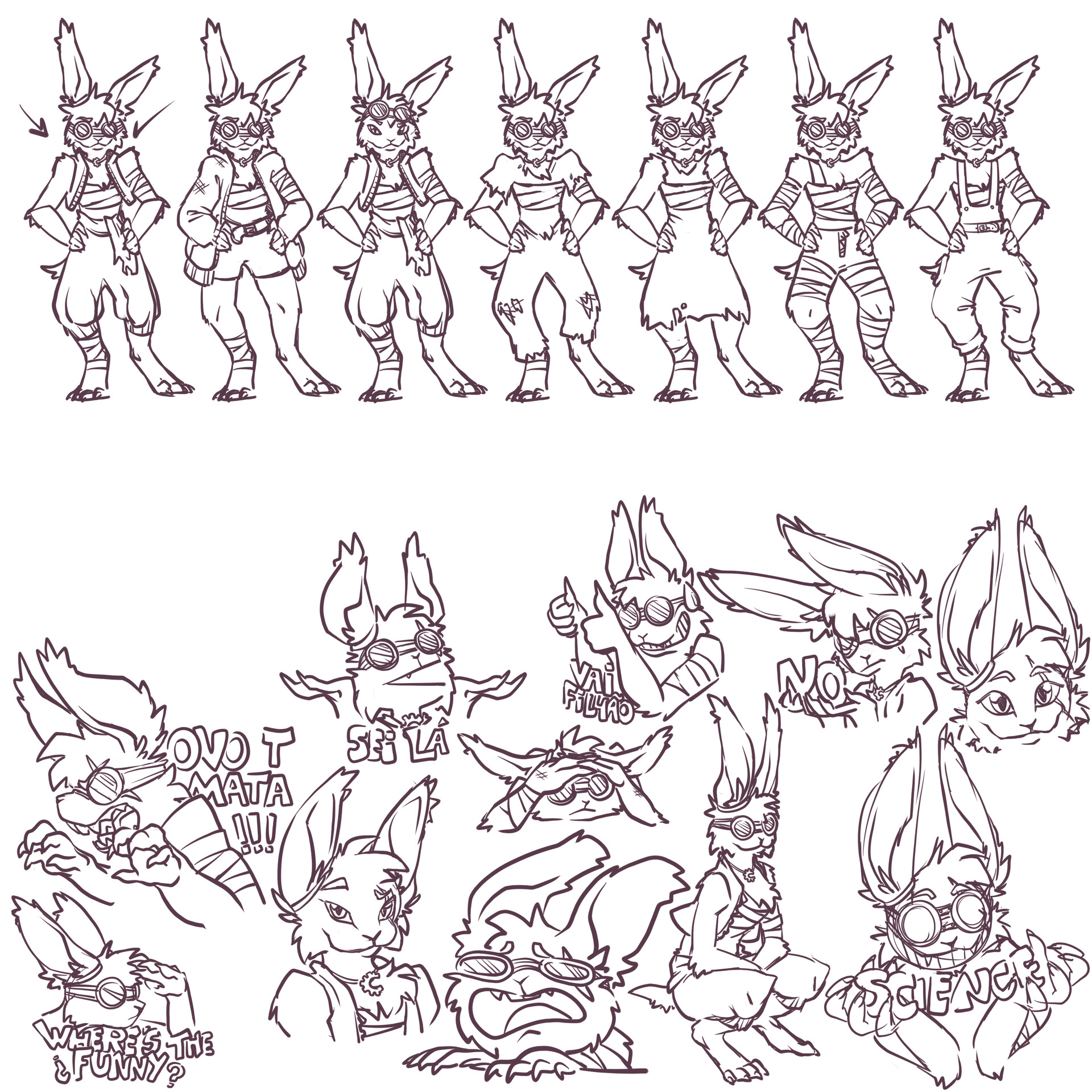 ArtStation - Nessa rascunhos