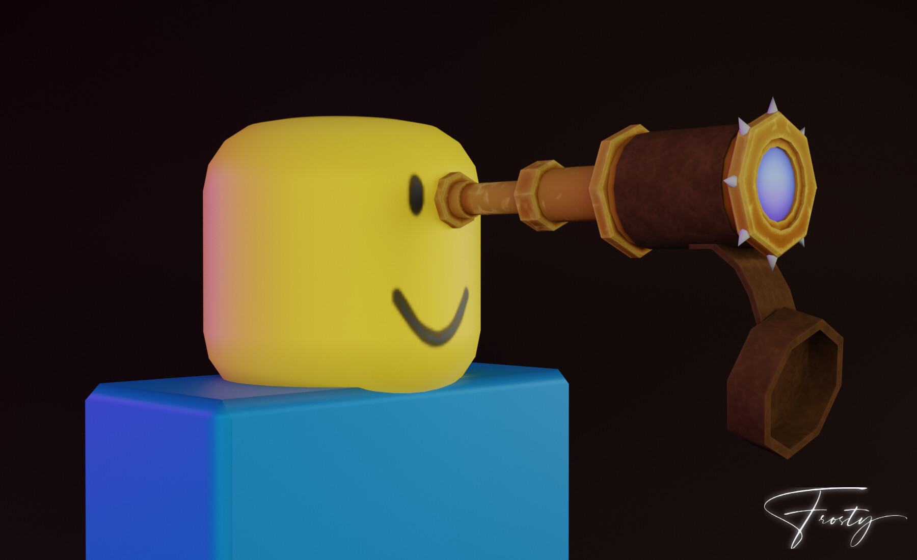 ArtStation - Fantasy Spyglass (Roblox, March 2022)