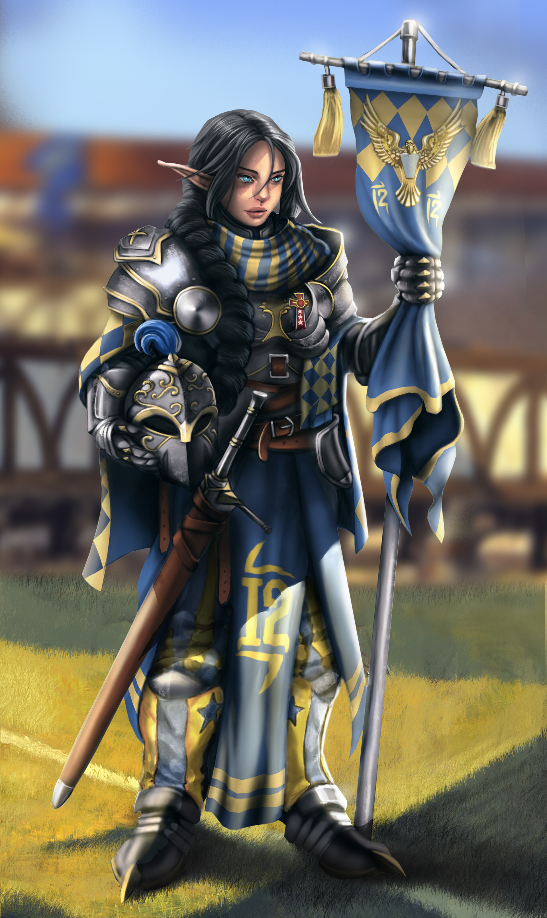 ArtStation - knights tournament