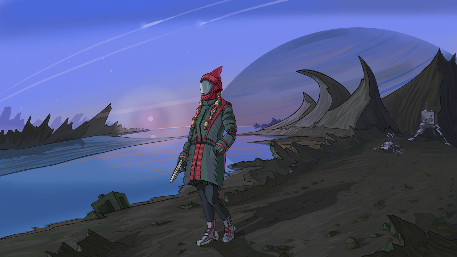 ArtStation - Unknown planet