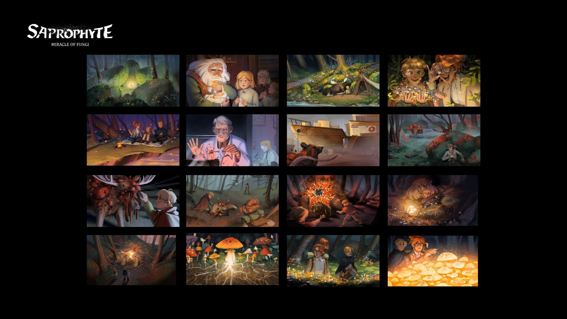 THAIKAN - [Art Thesis] Concept Art for Animation "Saprophyte" - Key Scene