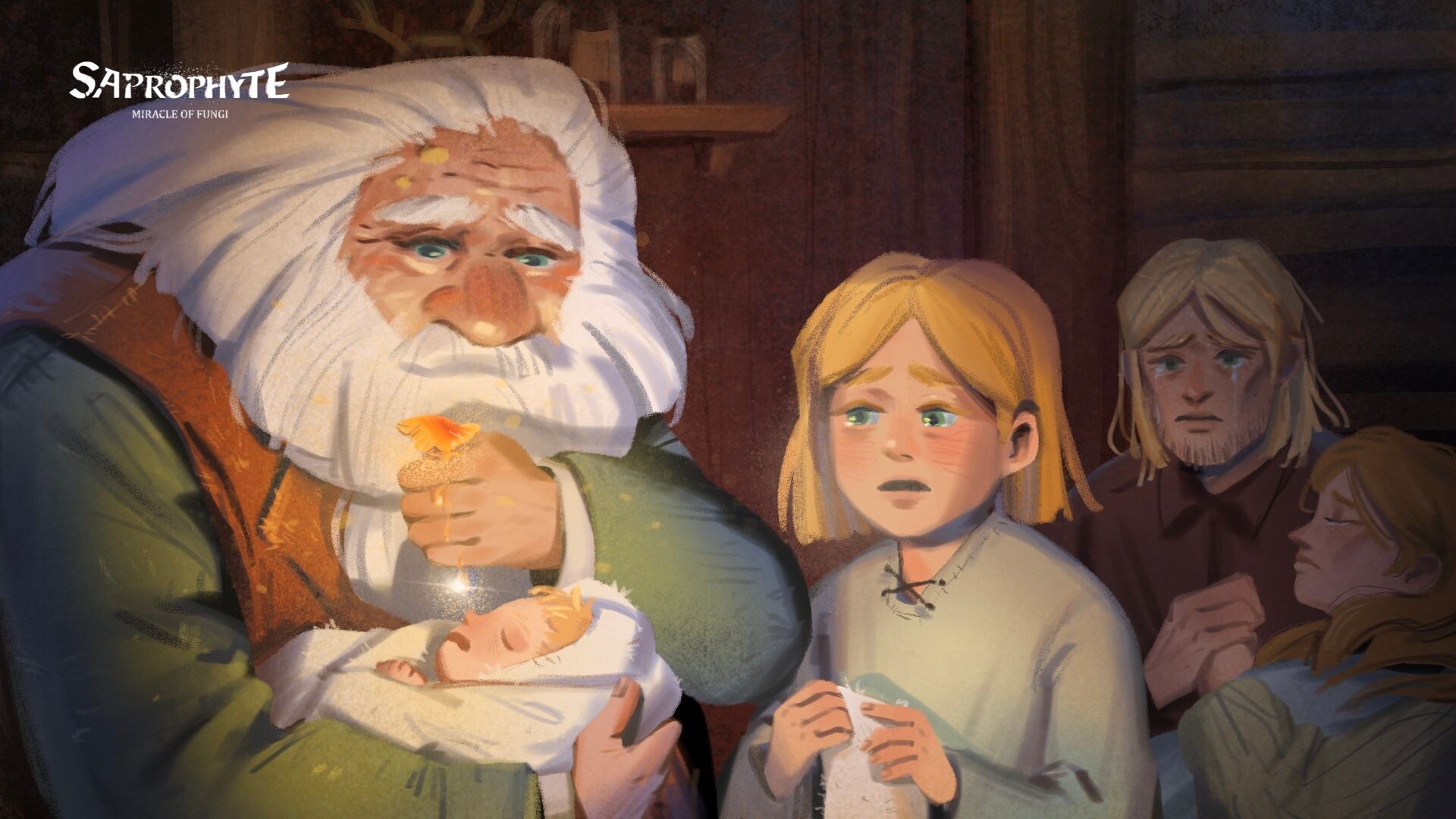 THAIKAN - [Art Thesis] Concept Art for Animation "Saprophyte" - Key Scene