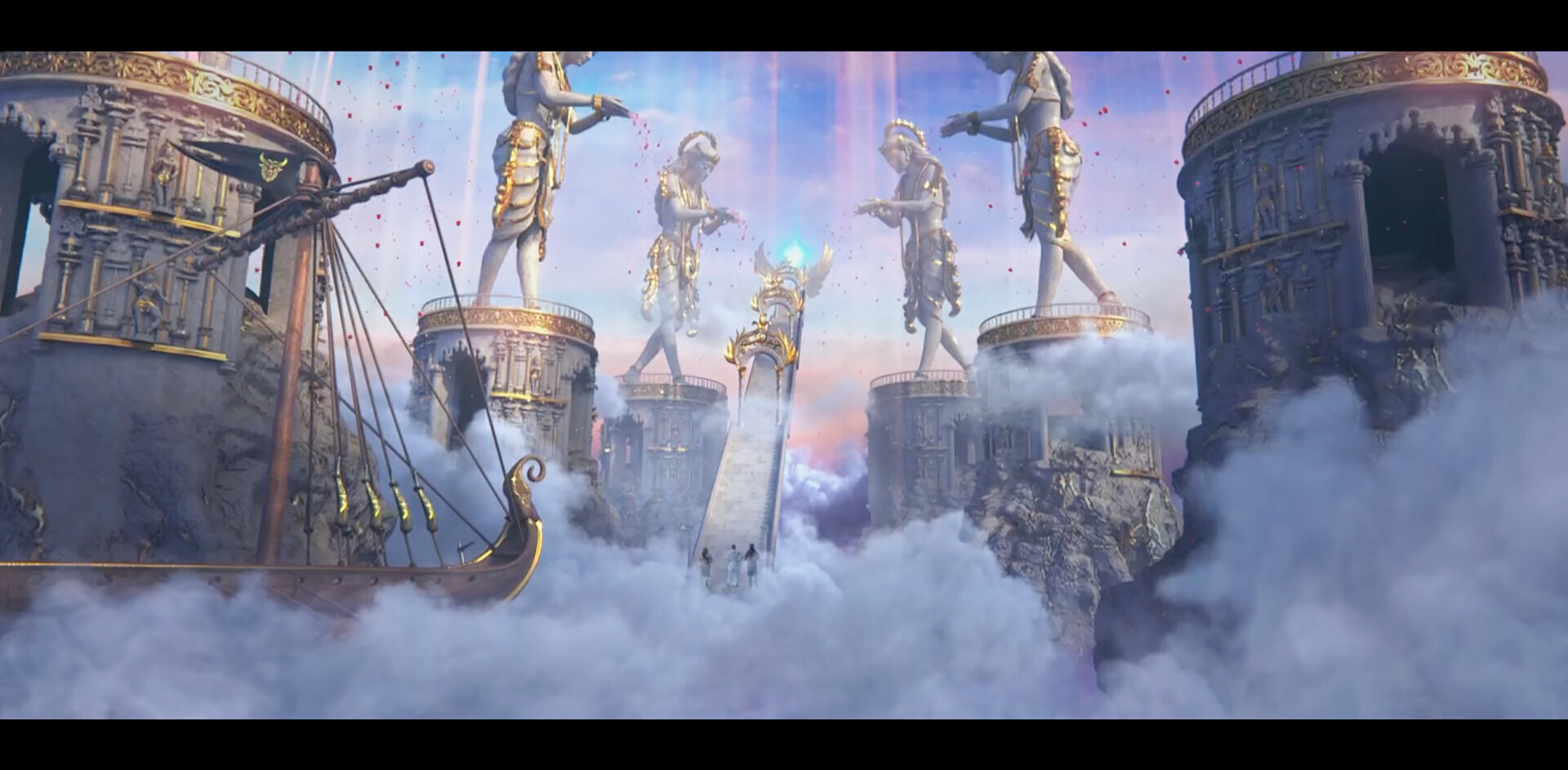 ArtStation - Bangarraju ( Heaven Entrance )