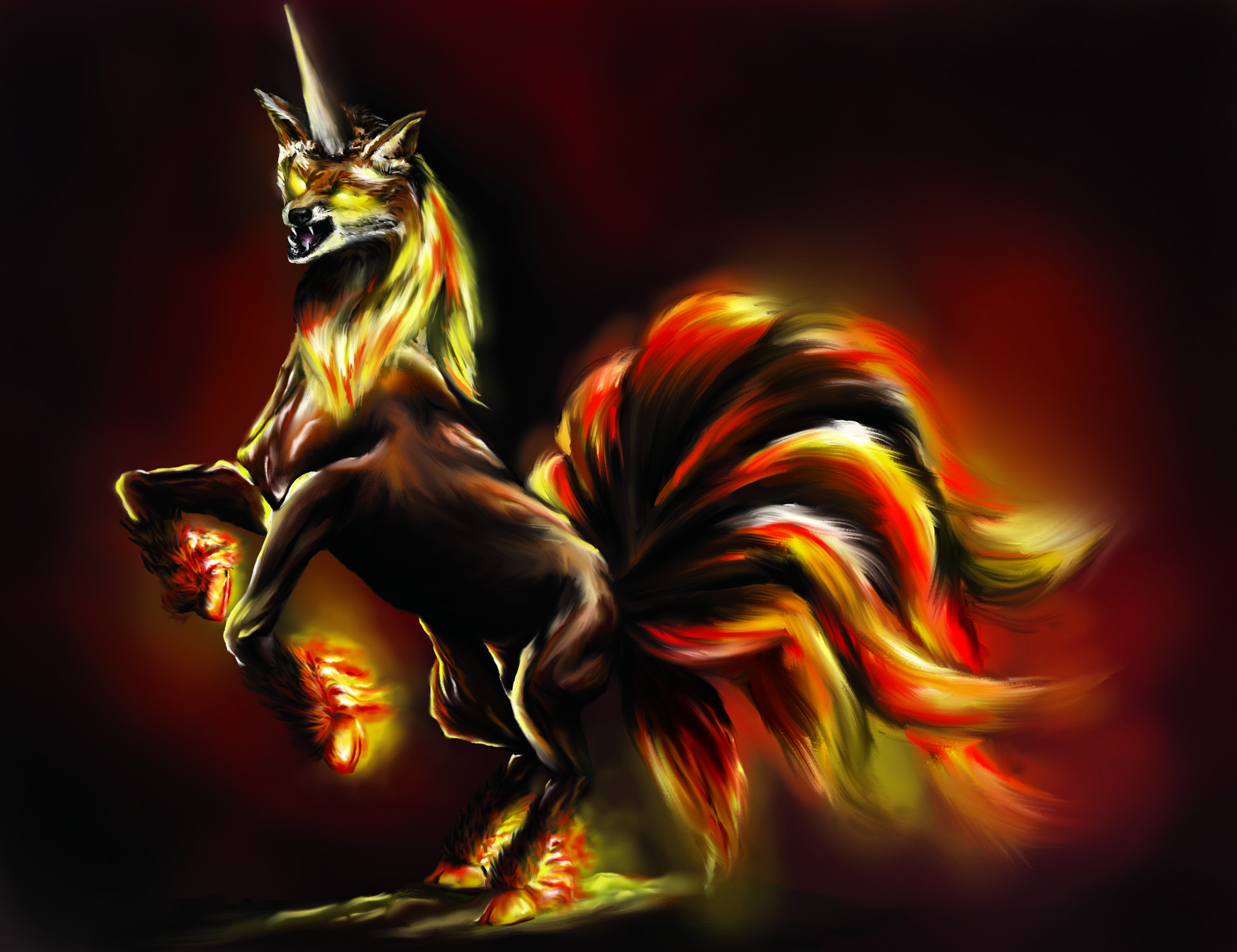 ArtStation - Ash Ninetales