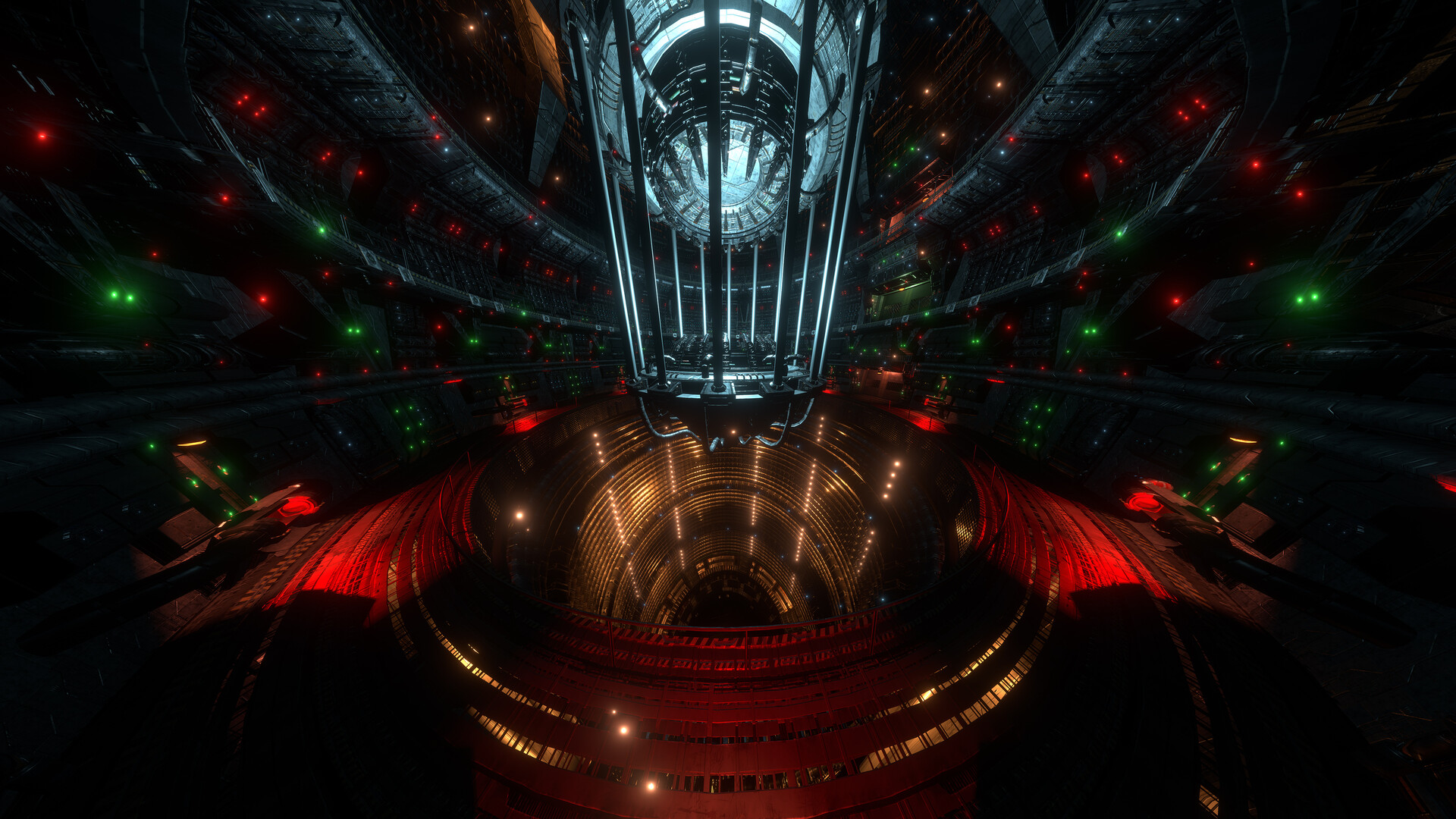 ArtStation - Reactor on a space station.