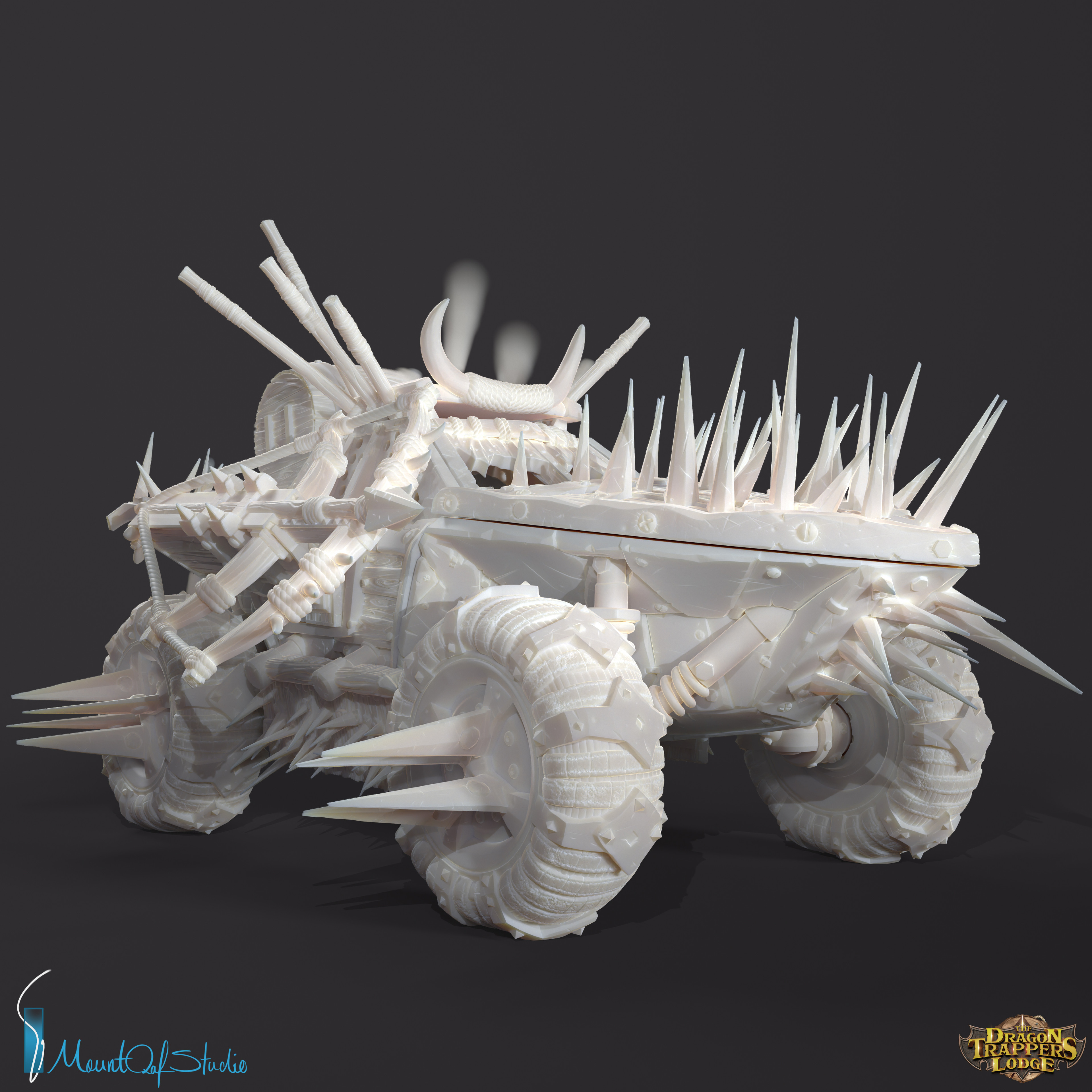 Mount Qaf Studio - Rust Wagons - C (The Lodge of the Wasted)